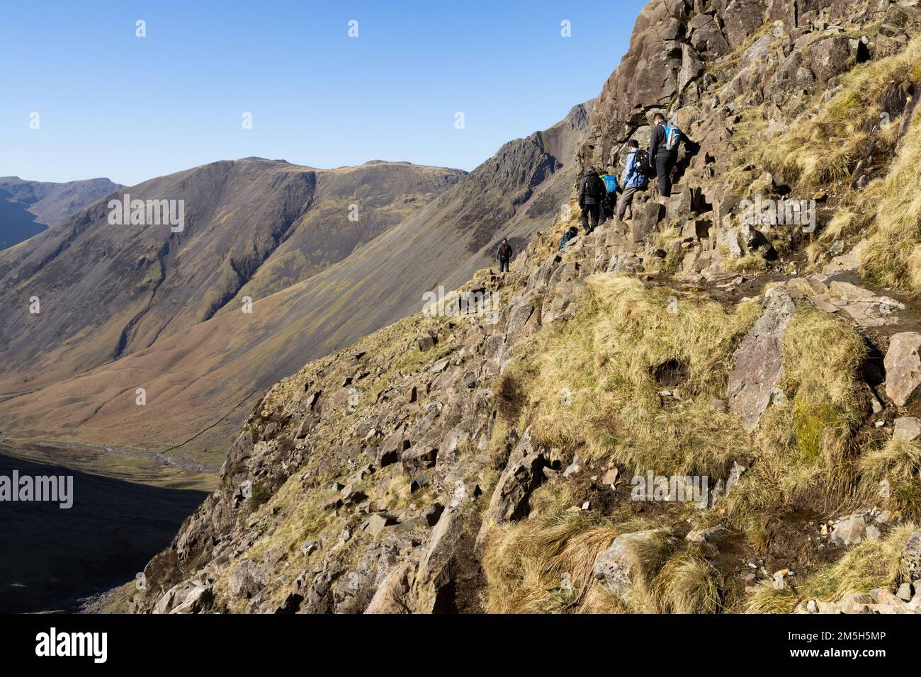 Corridor route scafell pike hi-res stock photography and images - Alamy