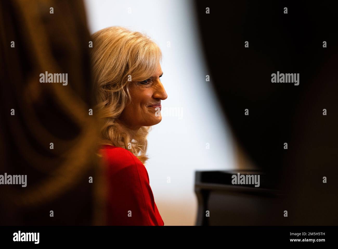 Cheryl Flake, wife of U.S. Ambassador to Turkey Jeffry Flake, plays the ...