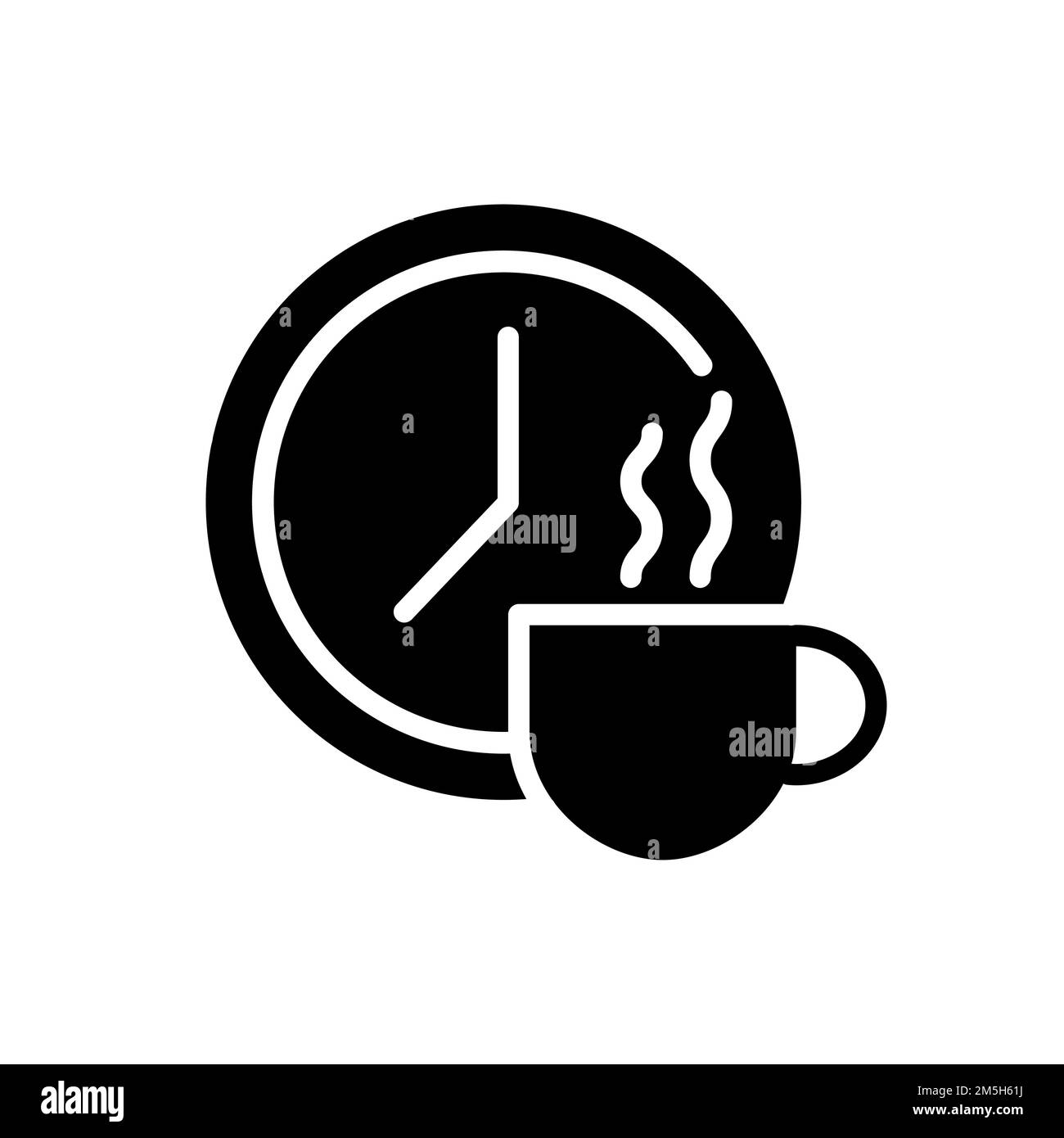 Breakfast lunch coffee time Black and White Stock Photos & Images - Alamy