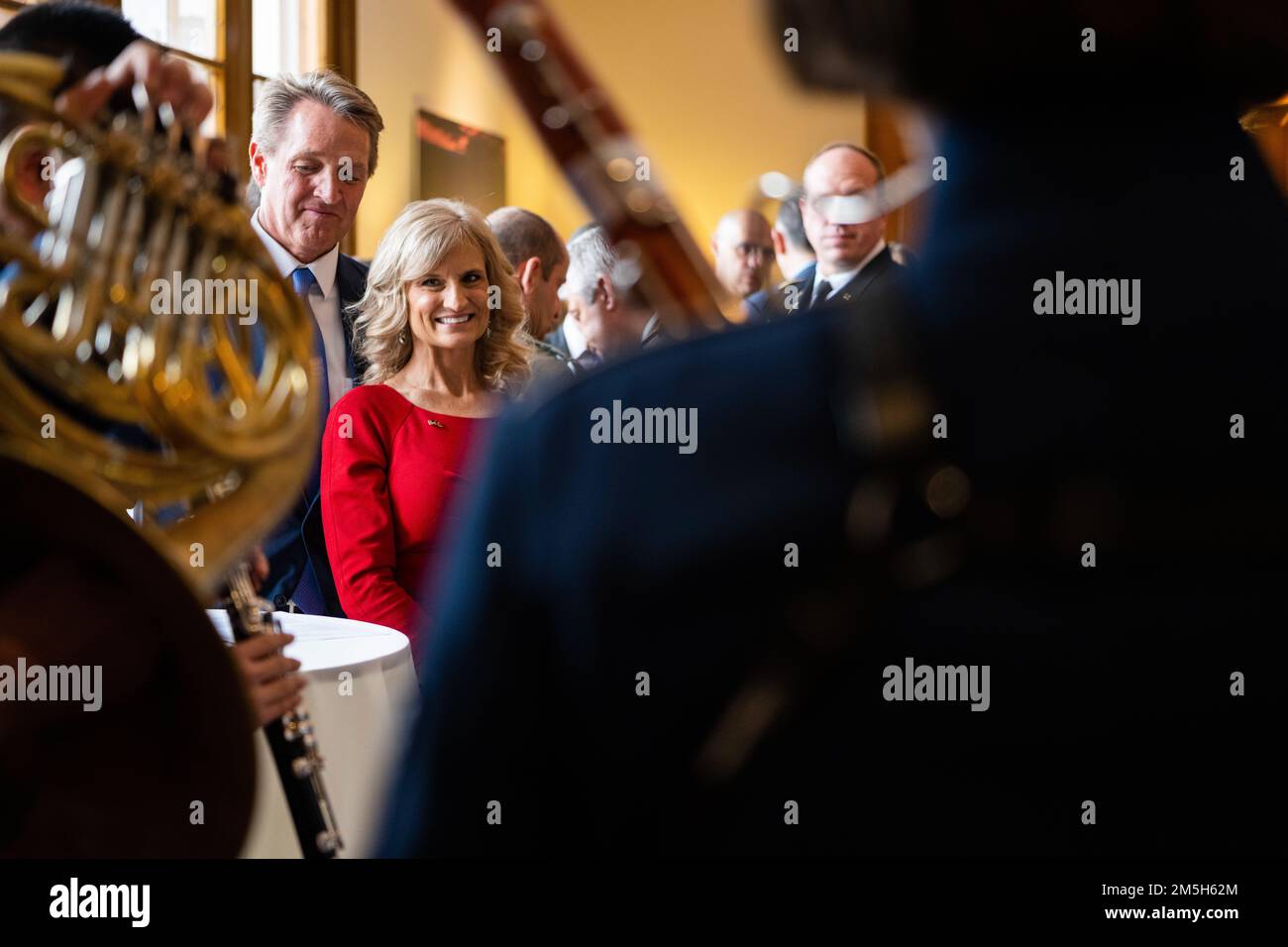 U.S. Ambassador to Turkey Jeffry Flake and his wife, Cheryl Flake ...