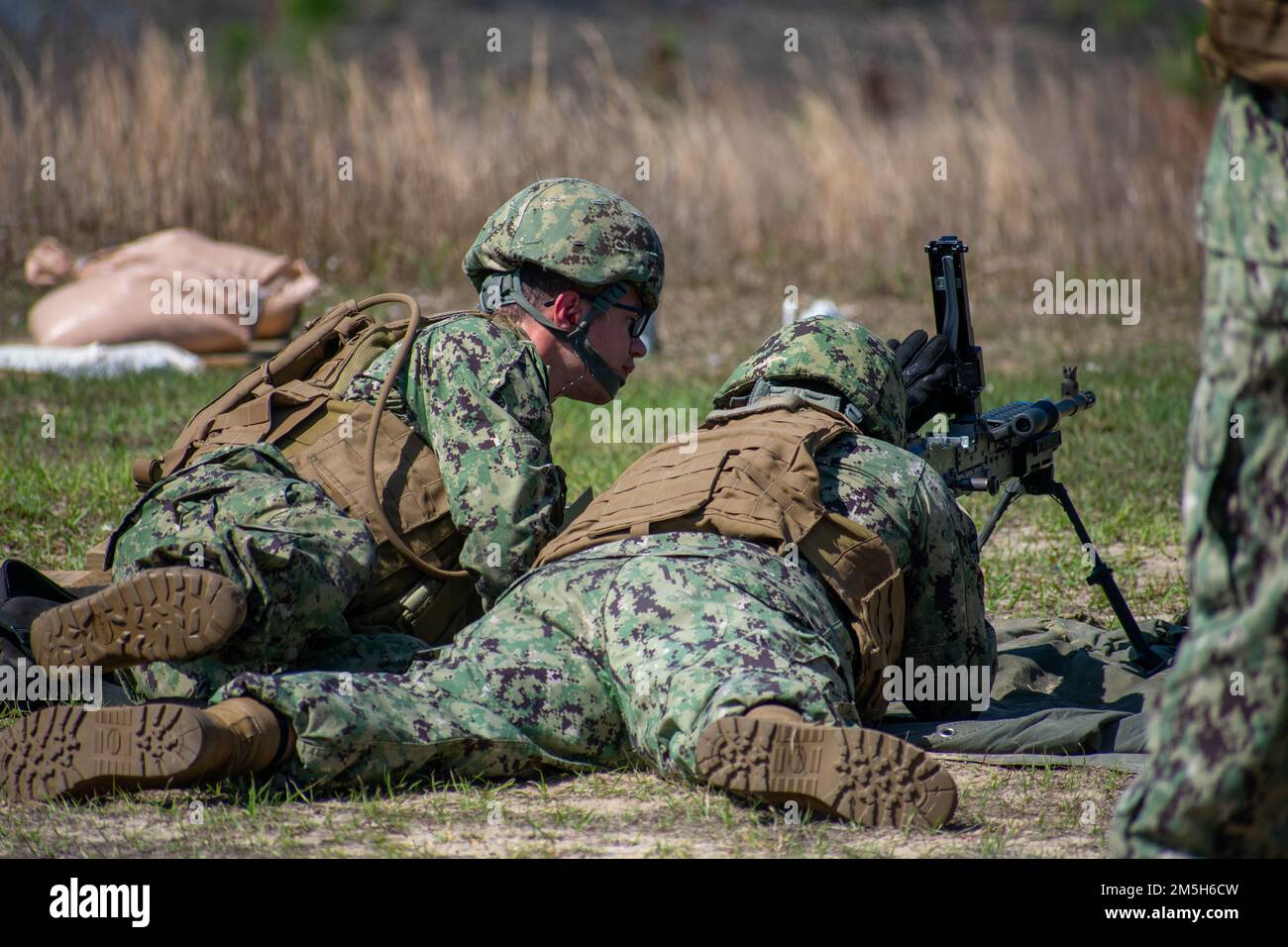 Seabees assigned to Construction Battalion Mobile Unit 202 attended ...