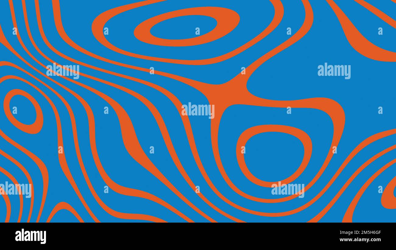 Curvy liquid shapes, fluid imitation, colorful background. Abstract ...