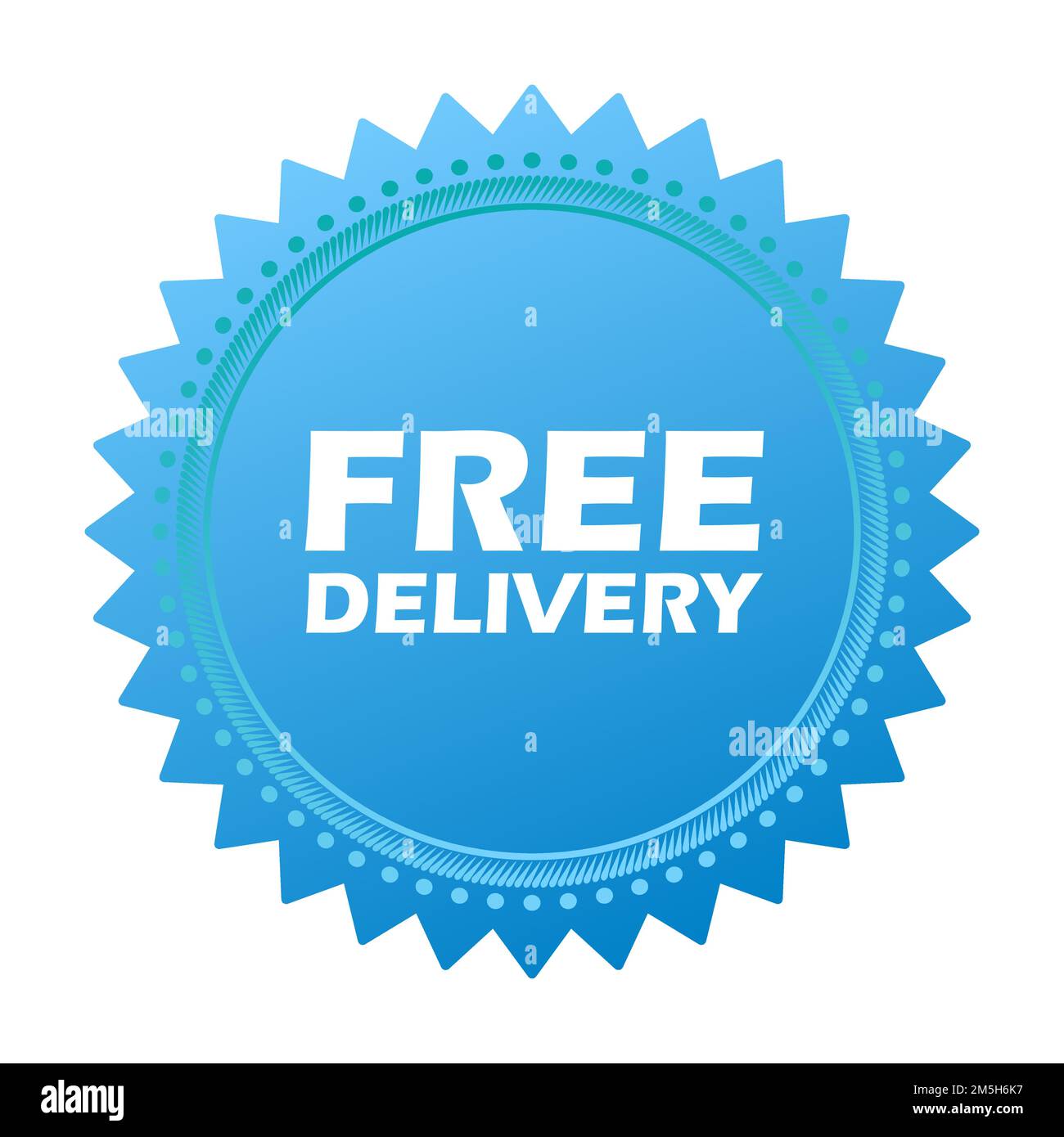 illustration of icons free delivery, vector Stock Vector Image & Art ...