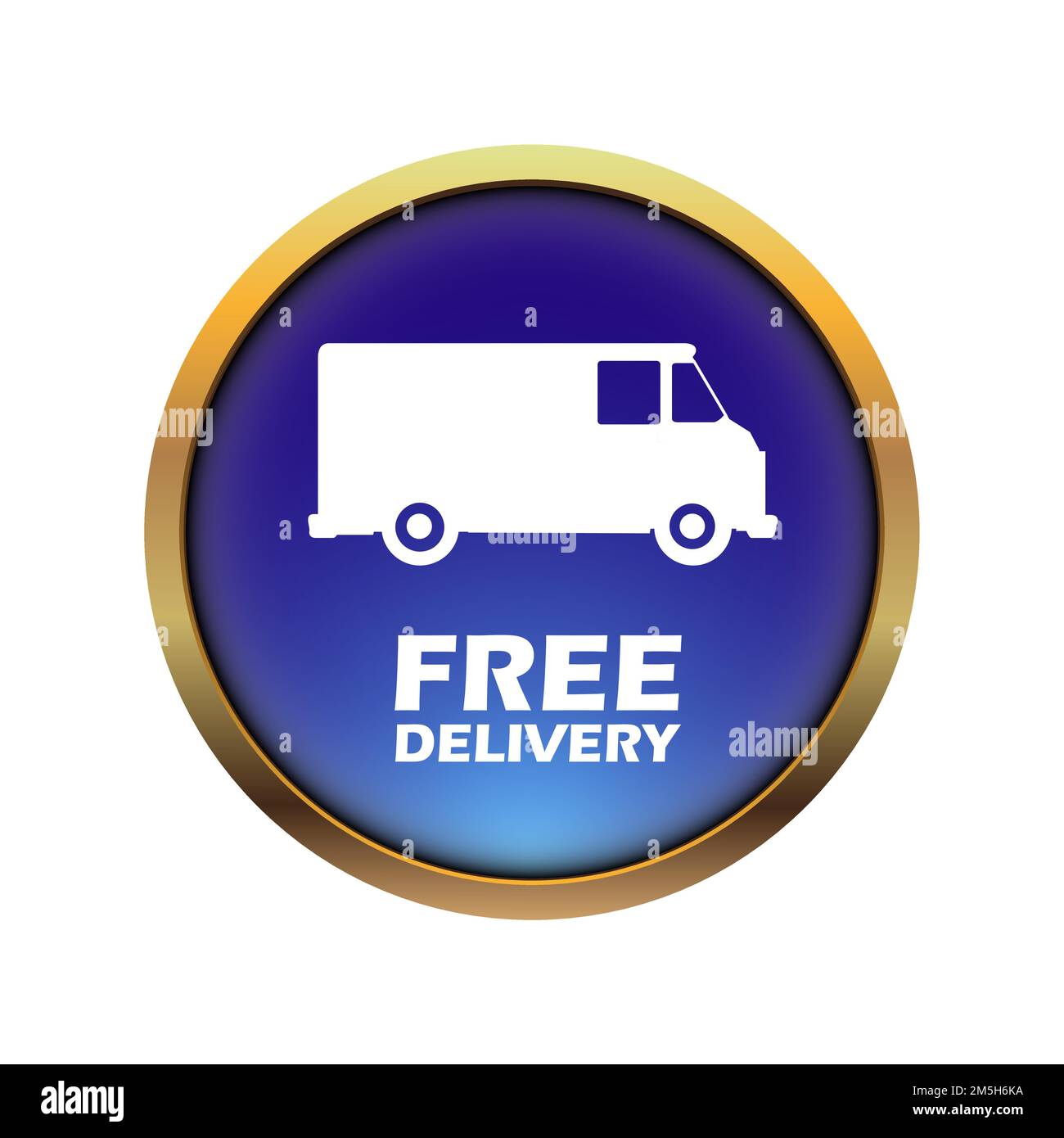 illustration of icons free delivery, vector Stock Vector Image & Art ...
