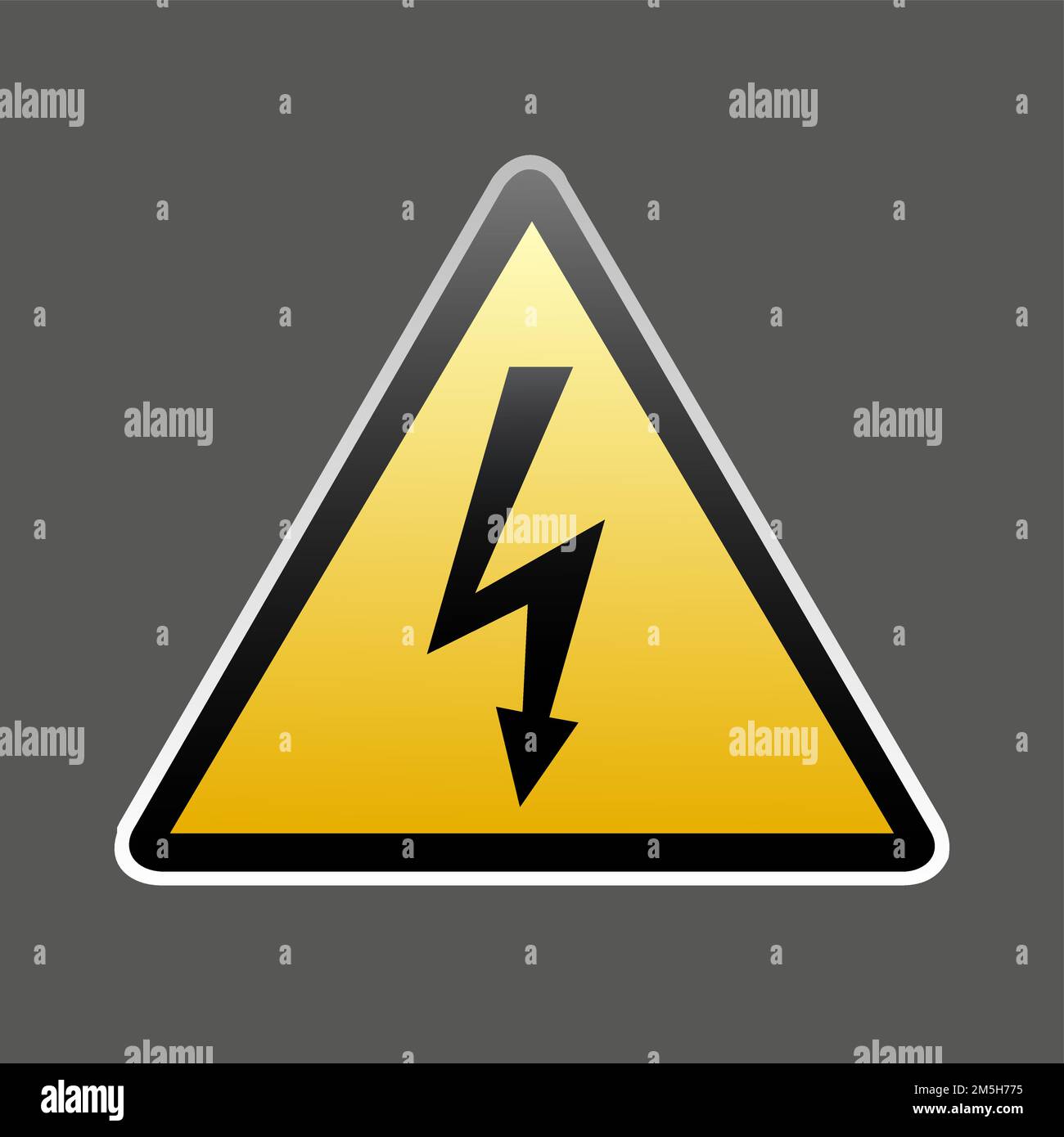 Danger sign vector Stock Vector Image & Art - Alamy