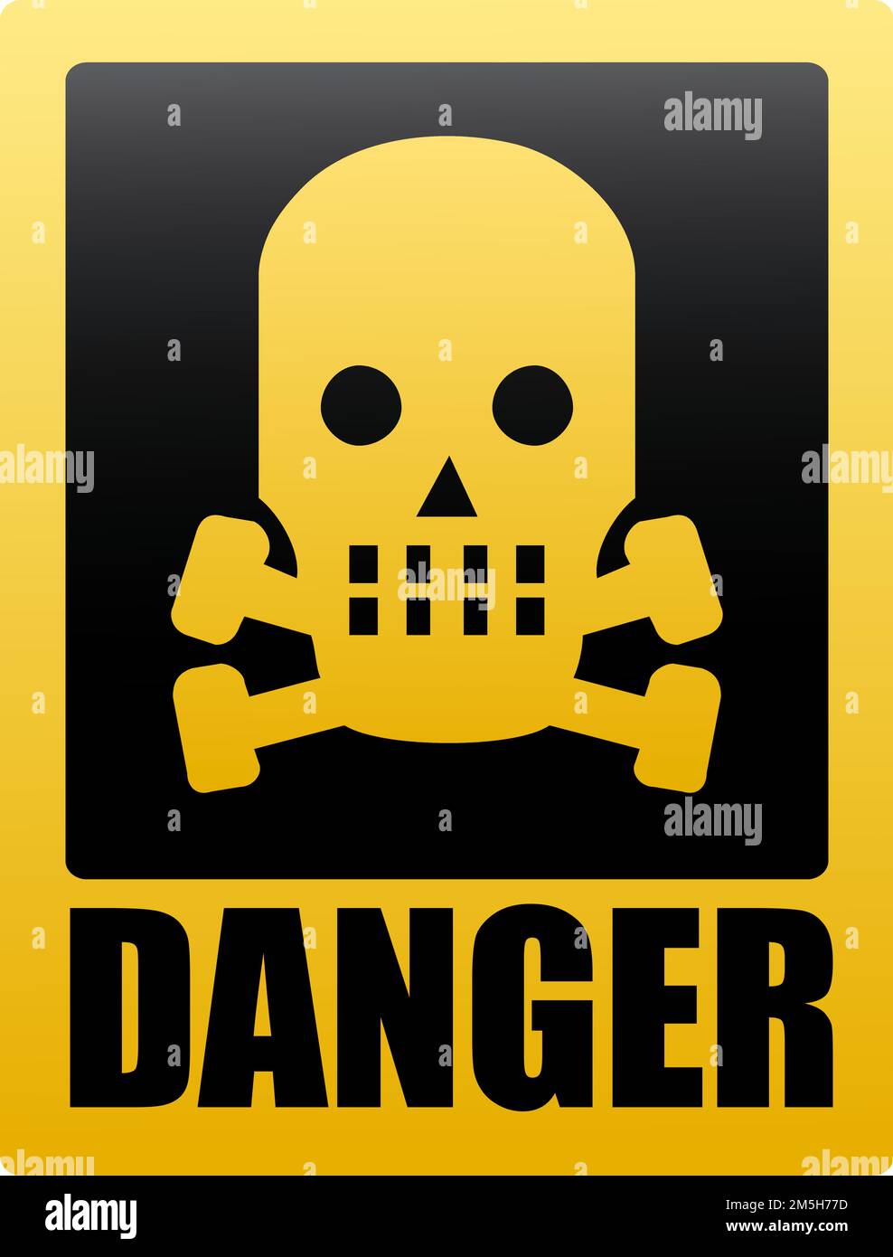 Danger sign vector Stock Vector Image & Art - Alamy
