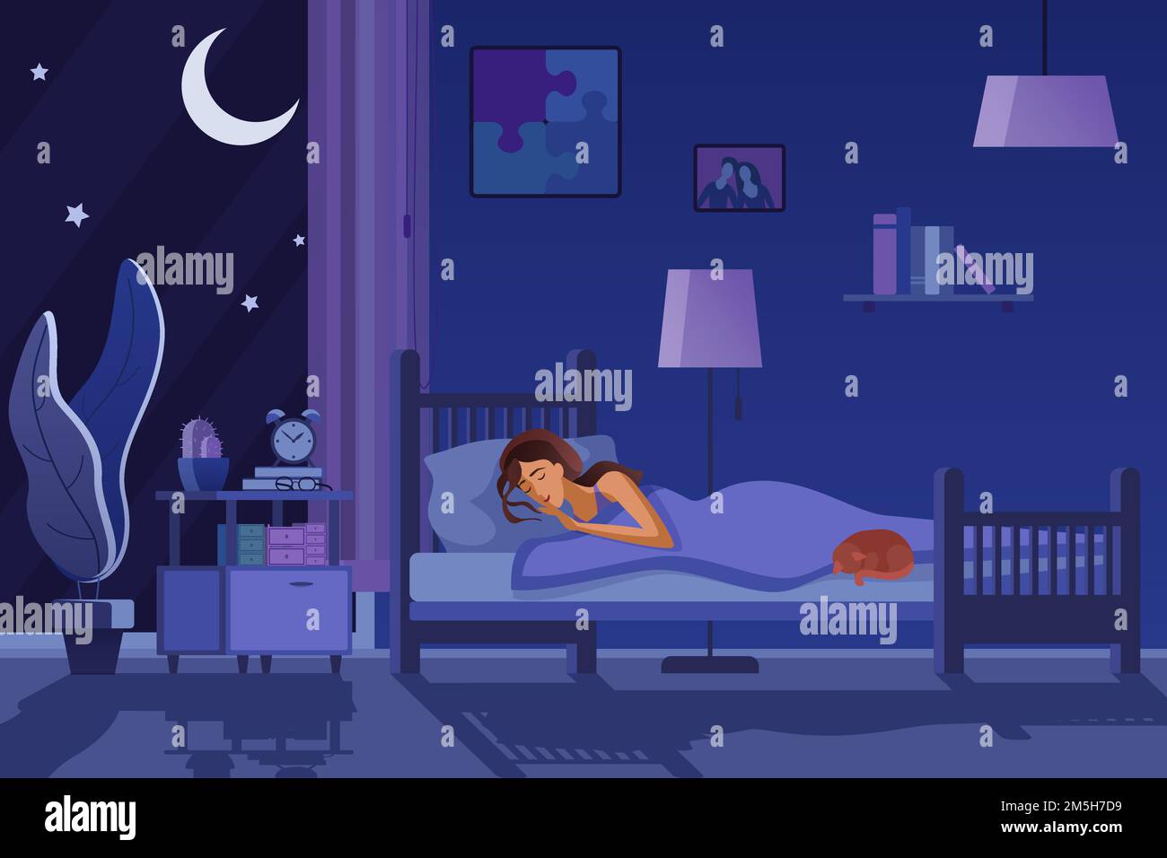 Beautiful tired Stock Vector Images - Alamy