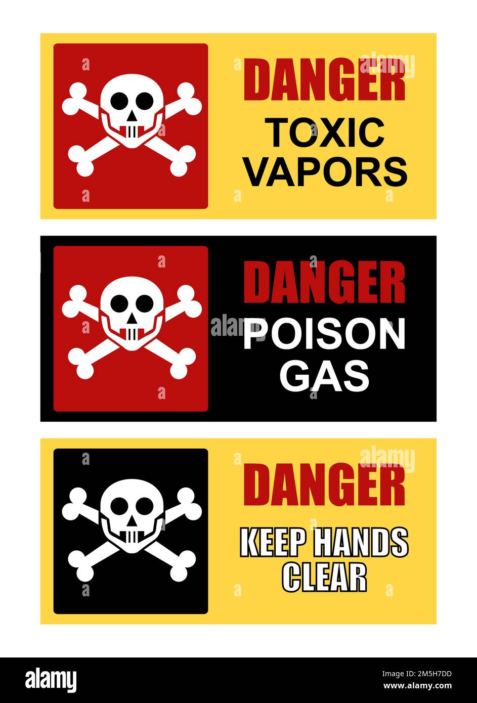 Danger sign vector Stock Vector Image & Art - Alamy