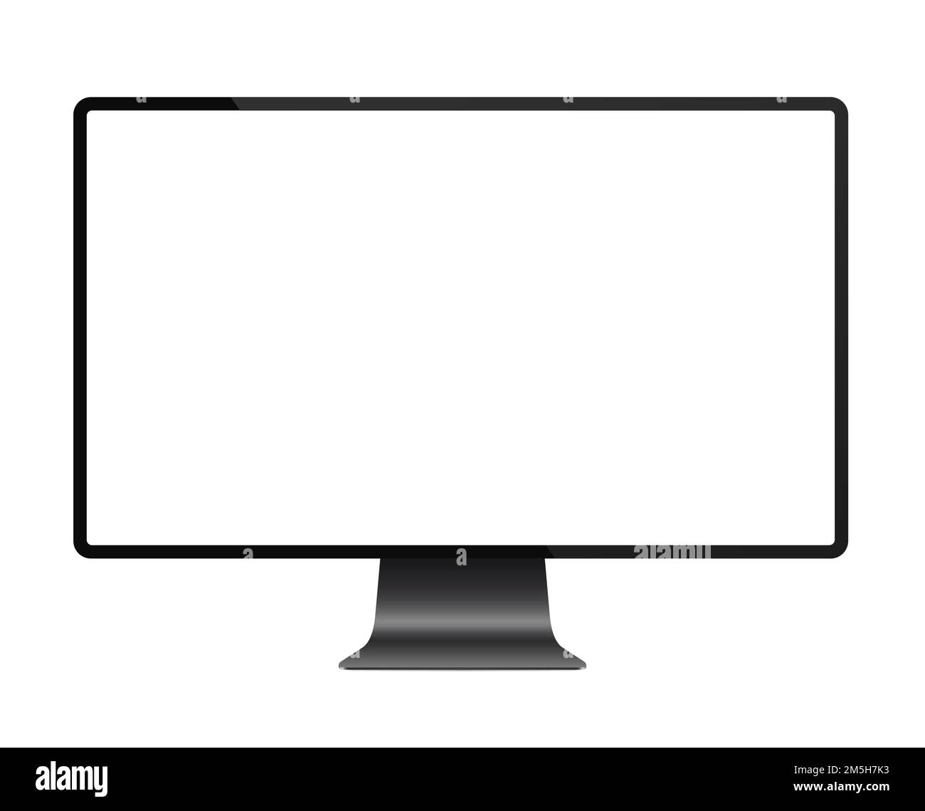 Thin monitor Stock Vector Images - Alamy