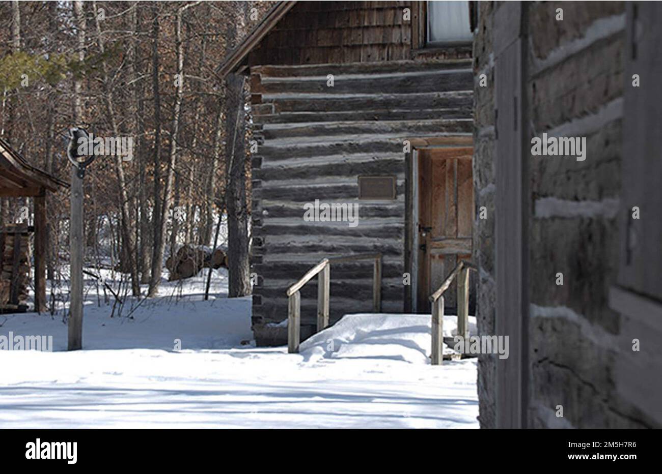 Paul Bunyan Scenic Byway - Crosslake Historic Log Village. This winter ...