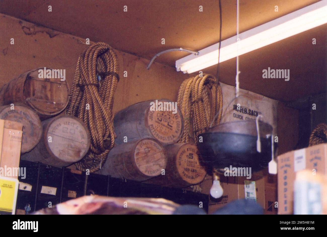 Amish Country Byway - Whitmer's Country Store. Nail barrels, rope, and ...