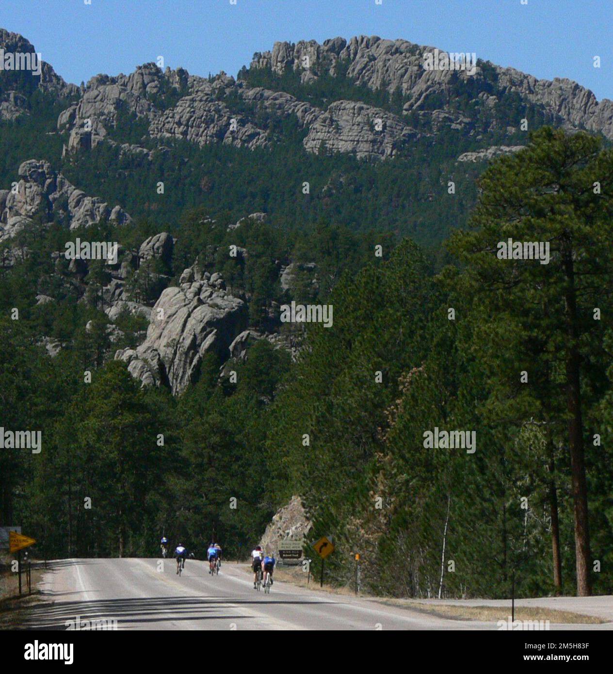 Peter Norbeck Scenic Byway - Peter Norbeck Cyclists. This group of ...
