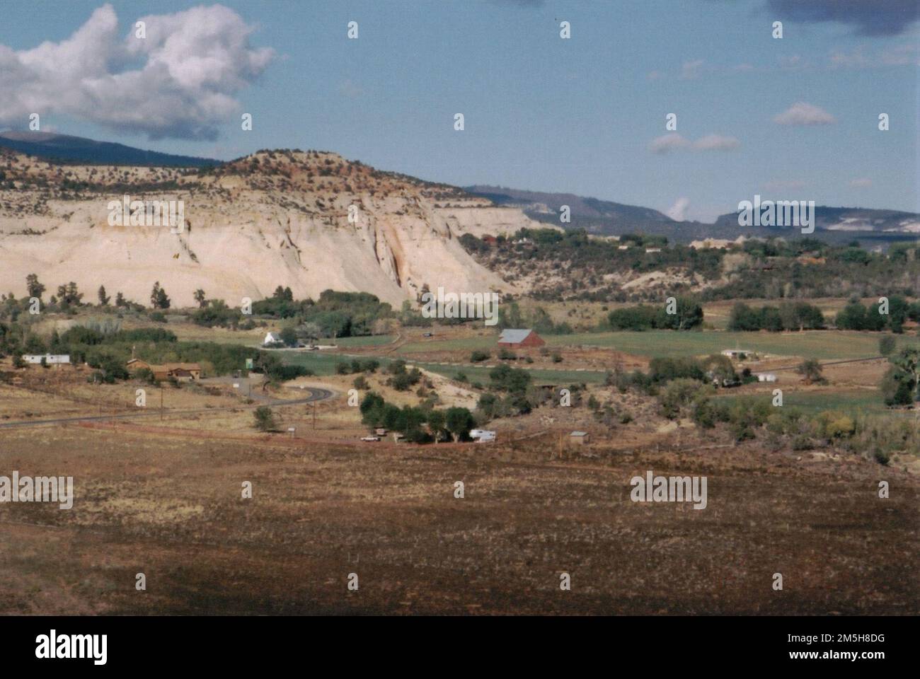 Scenic Byway 12 - Overlooking Boulder. From the Hogsback of Scenic ...