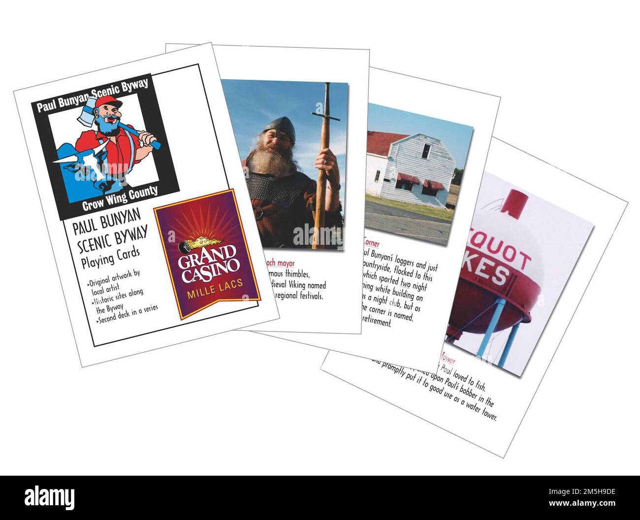 Paul Bunyan Scenic Byway - Paul Bunyan Playing Cards. This sampling of ...