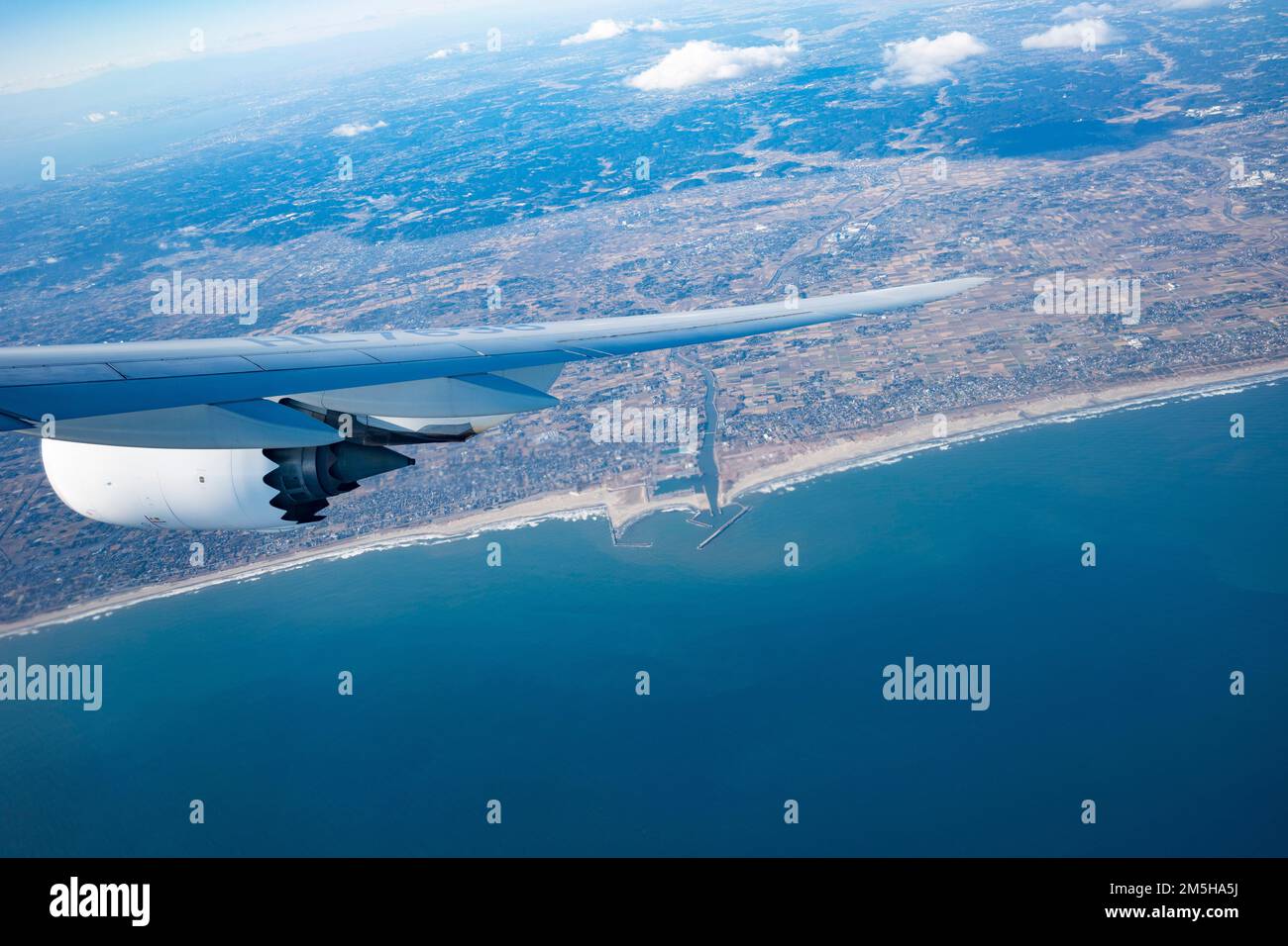 December 19, 2022, Narita, Japan: The view of a General Electric GEnx ...