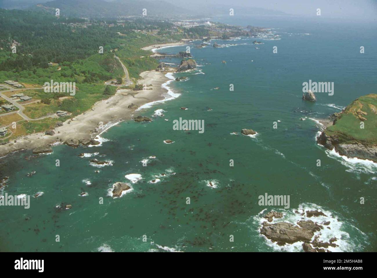 Pacific Coast Scenic Byway - Oregon - Harris Beach State Park at Oregon ...
