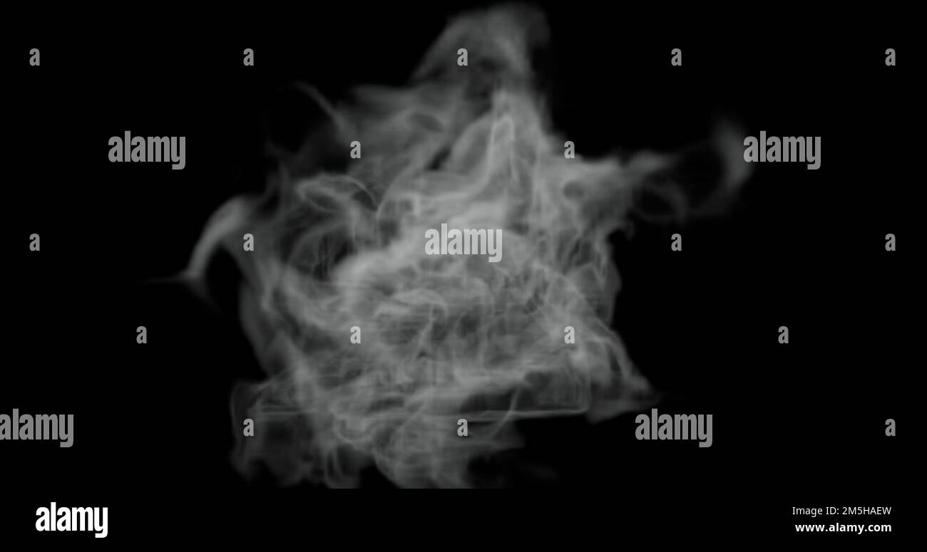 isolated steam or gas smoke texture for fire or hot temperature Stock ...