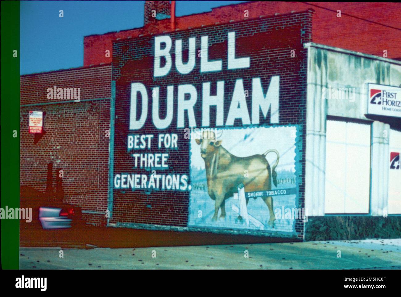 Historic National Road - Bull Durham Mural in Collinsville. This unique ...