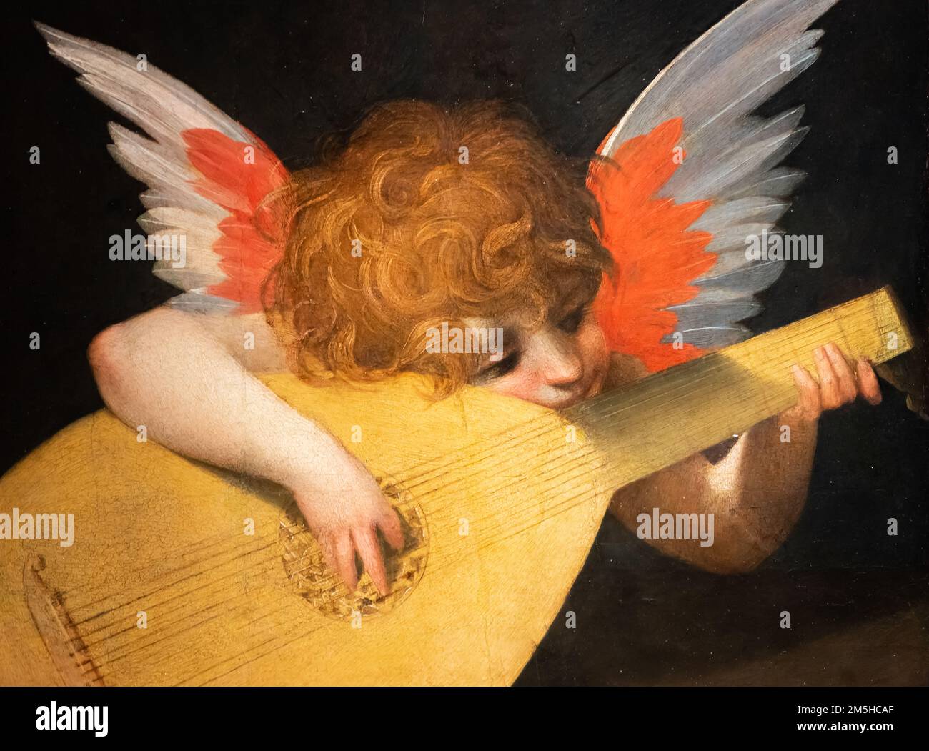 Angel painting medieval hi-res stock photography and images - Alamy