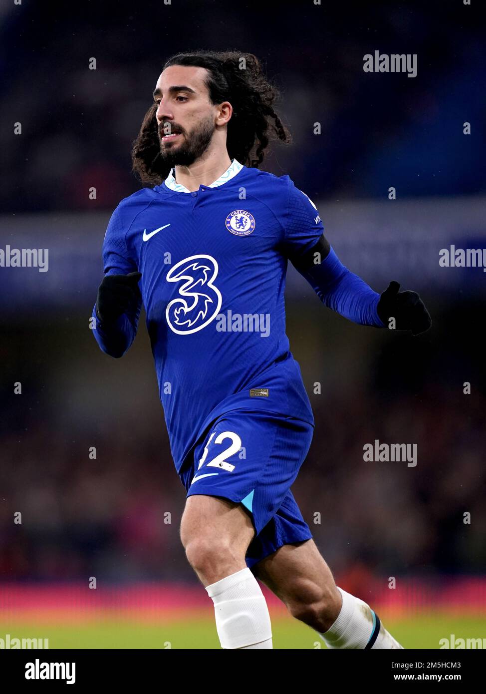 Chelsea's Marc Cucurella during the Premier League match at Stamford ...