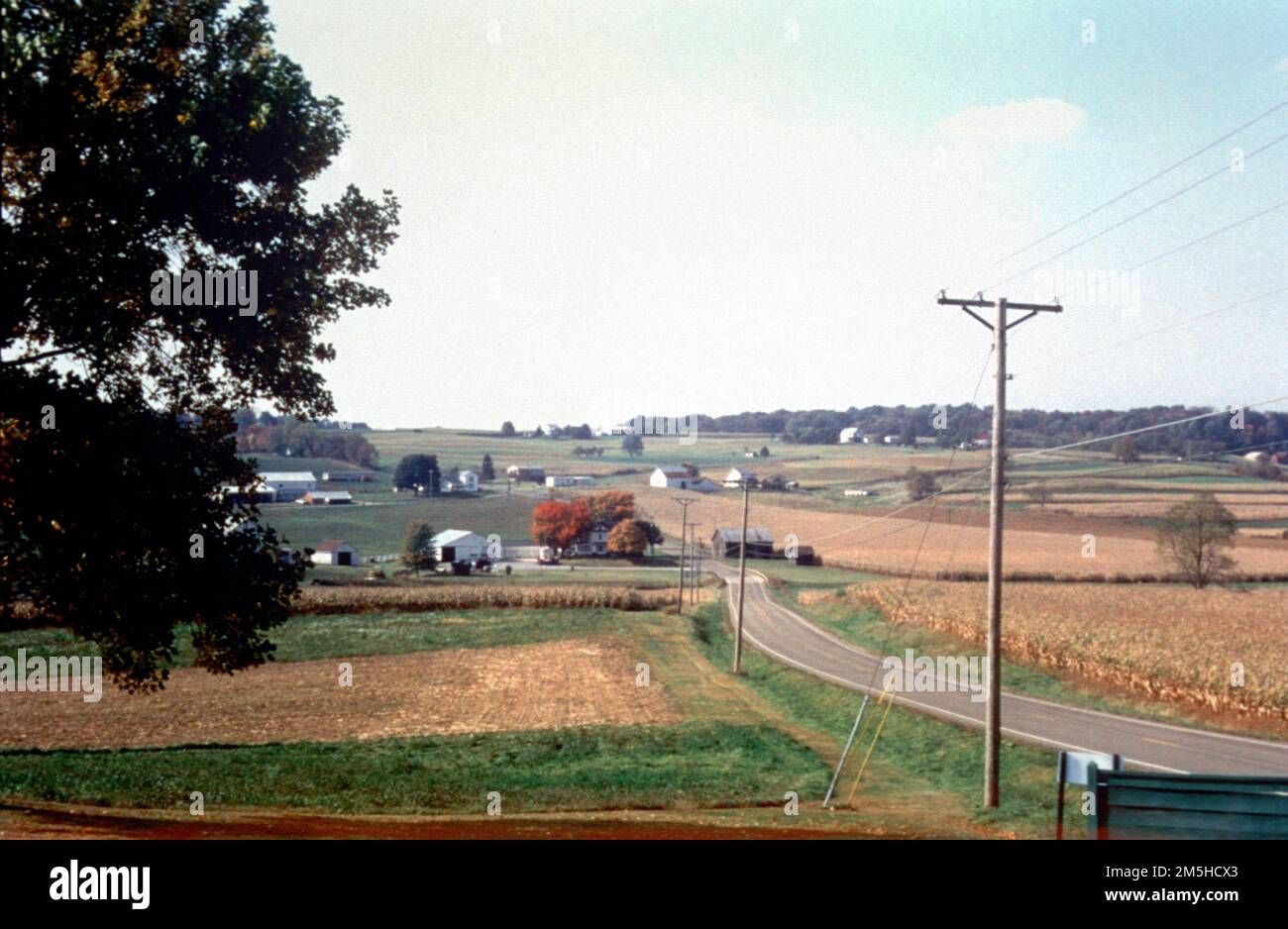 Amish Country Byway - Amish Country Byway Rt. 39. Broad vistas across ...