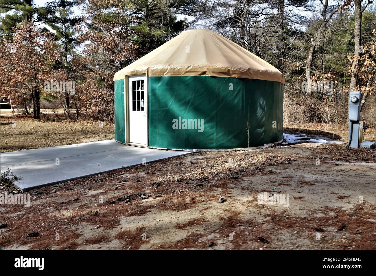 Yurt Camping Nickerson State Park