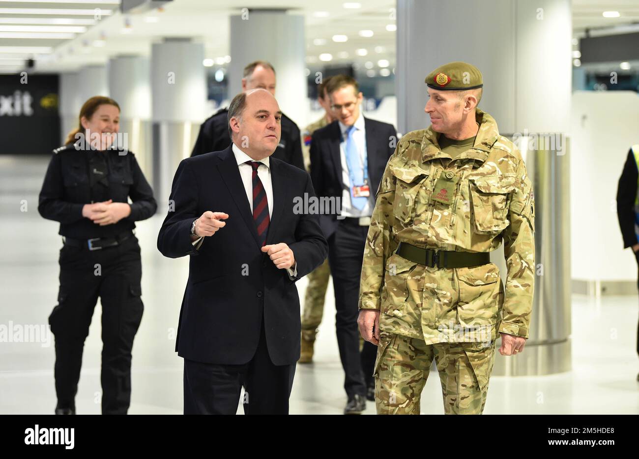 Manchester airport uk border hi-res stock photography and images - Alamy
