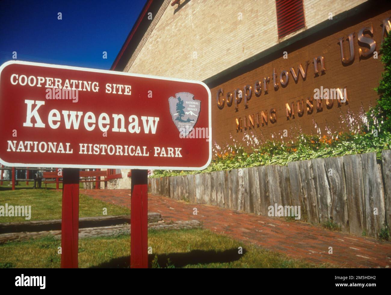 Copper Country Trail - Sign at the Coppertown U.S.A. Mining Museum ...