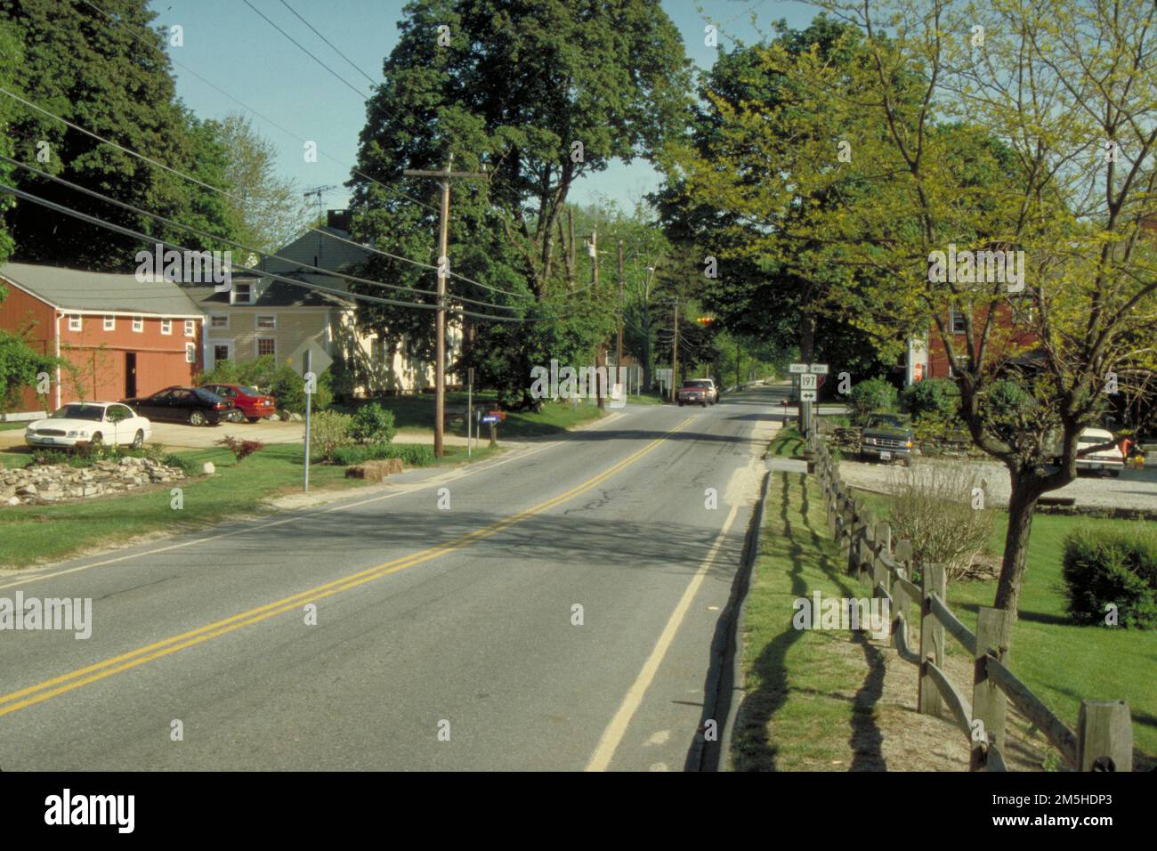 Connecticut State Route 169 - The Approach to North Woodstock. Scenes ...