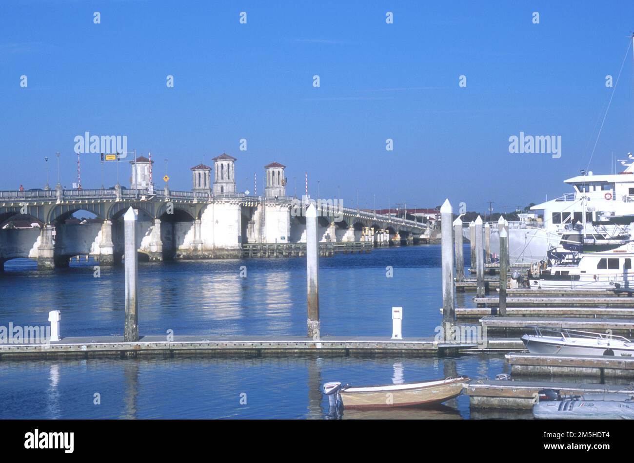 A1A Scenic and Historic Coastal Byway - Docked by the Bridge of Lions ...