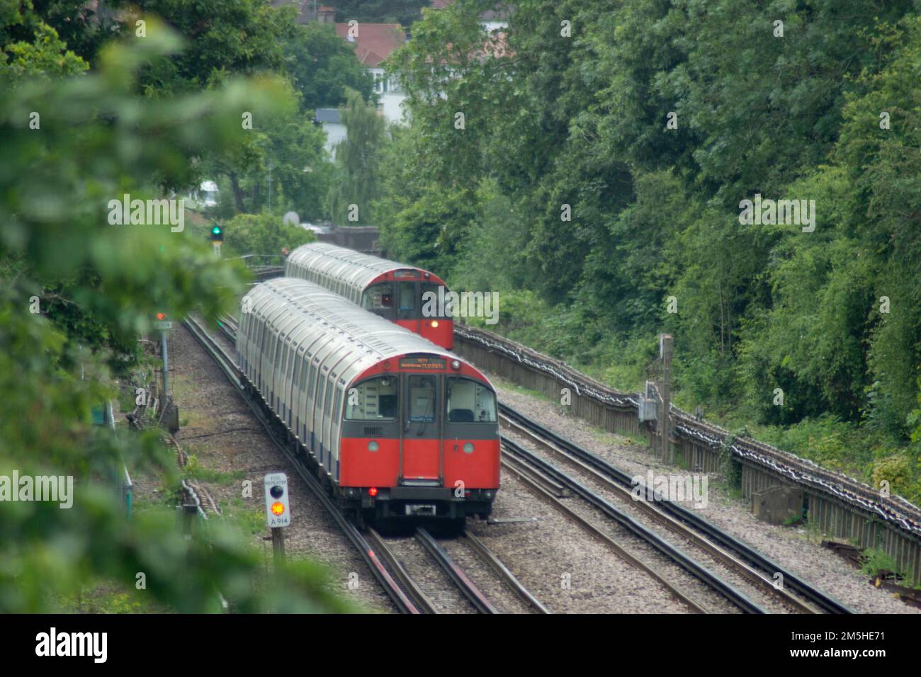 Metro rails hi-res stock photography and images - Alamy
