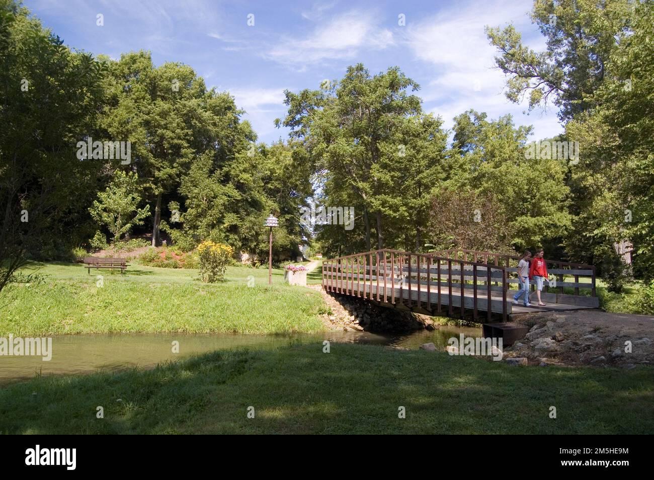 Historic Bluff Country Scenic Byway - Thompson Creek Bridge. Two ...
