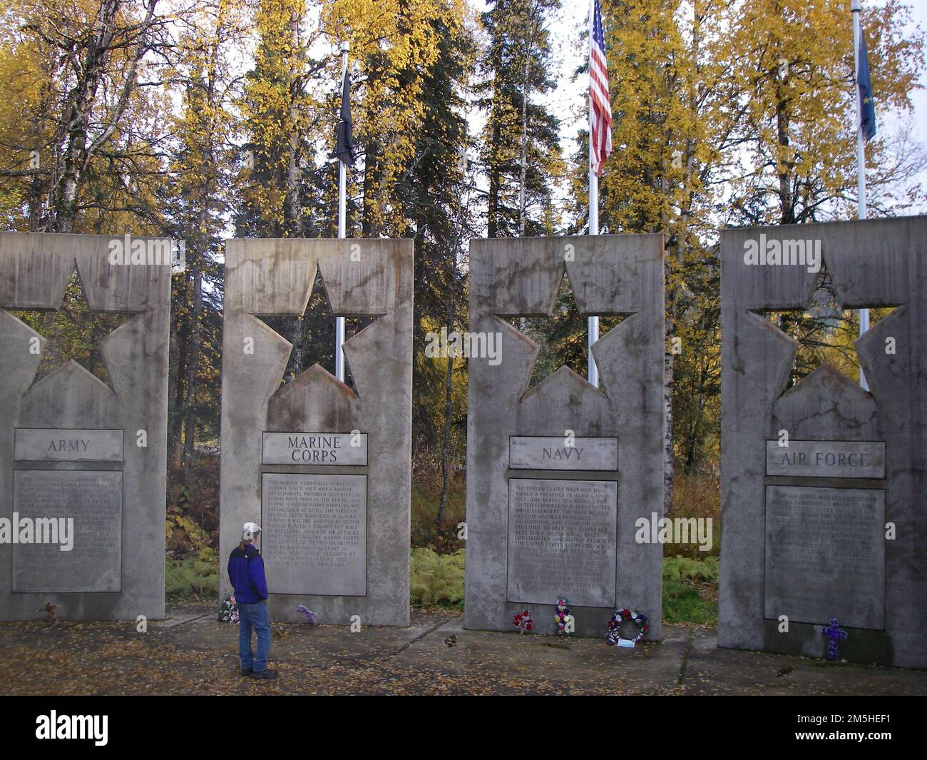 The George Parks Highway Scenic Byway - Alaska Veterans Memorial. The ...
