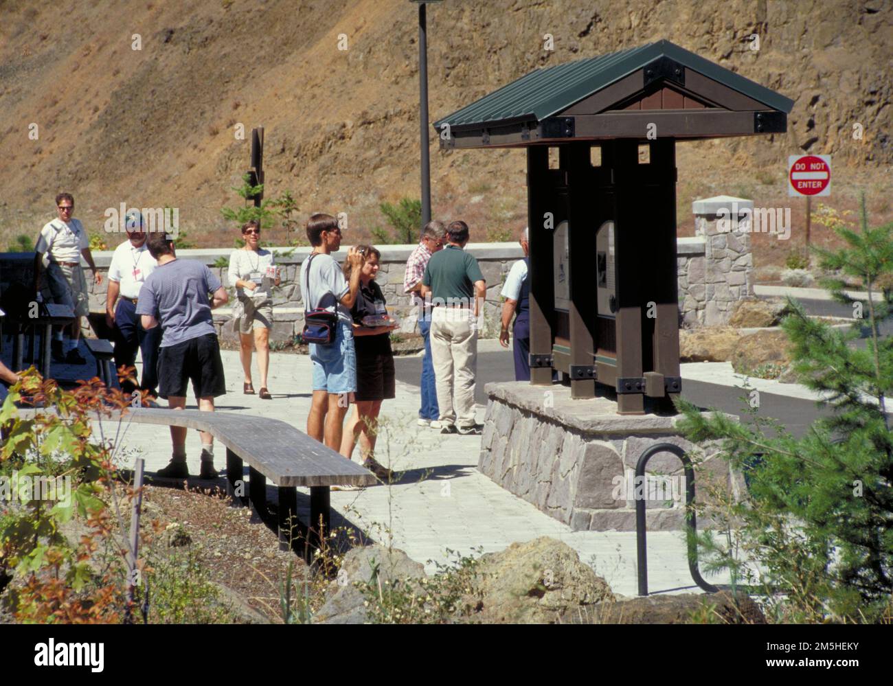 Historic Columbia River Highway - Outside the Visitor Center at the ...