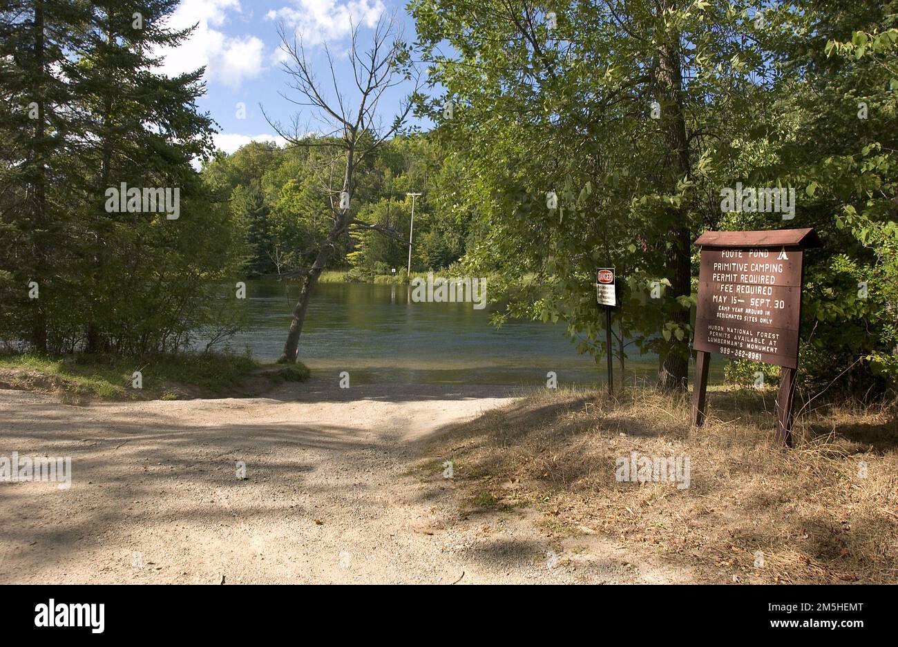 River Road Scenic Byway - Unimproved Boat Launch below Cooke Dam ...
