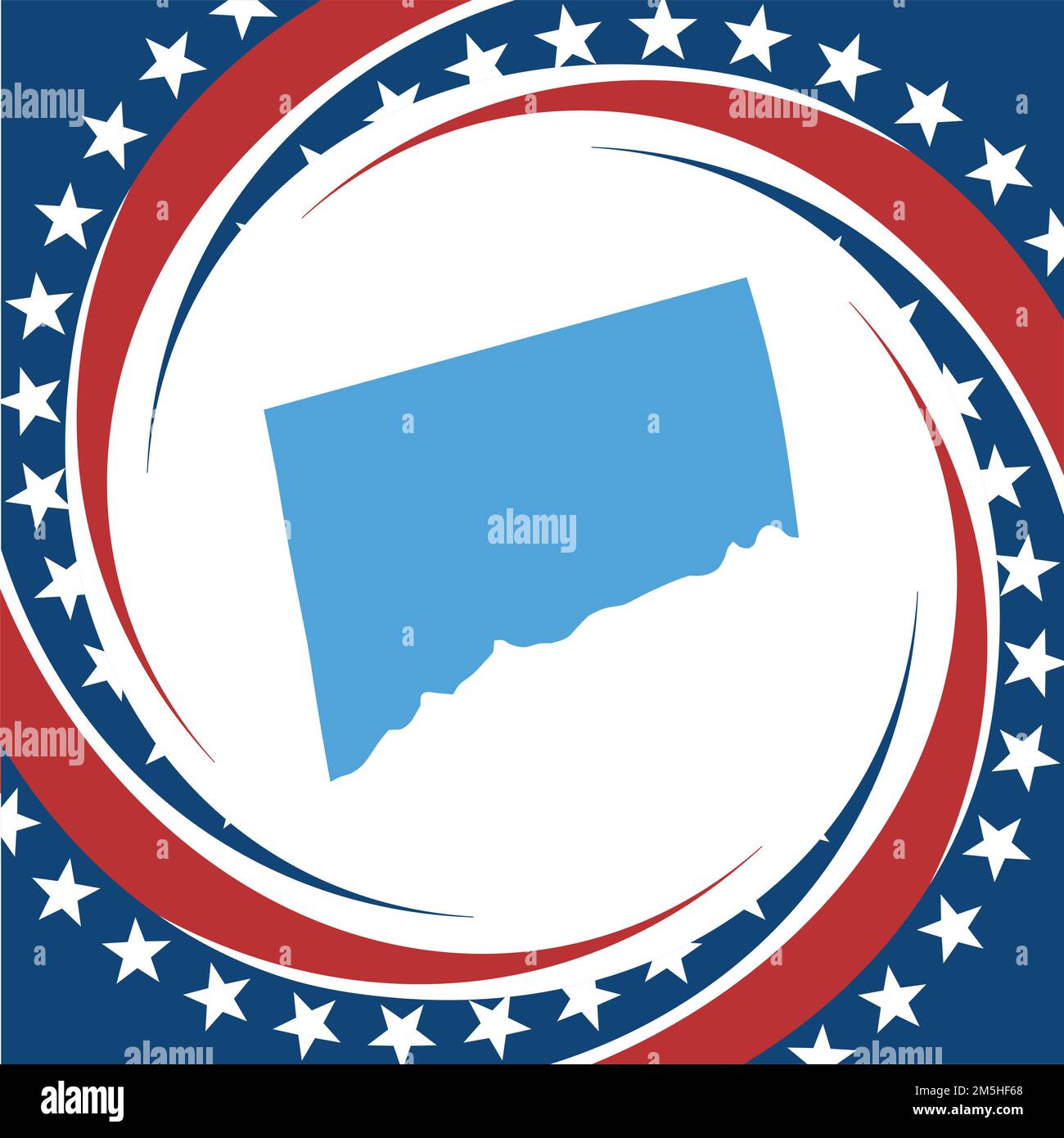 Connecticut stamp vector vectors hi-res stock photography and images ...
