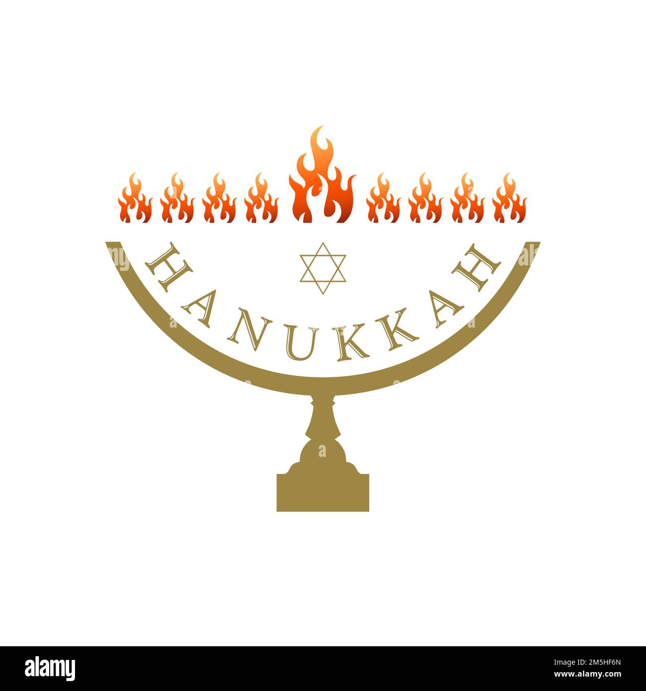 Star david lights hanukkah Stock Vector Images - Alamy