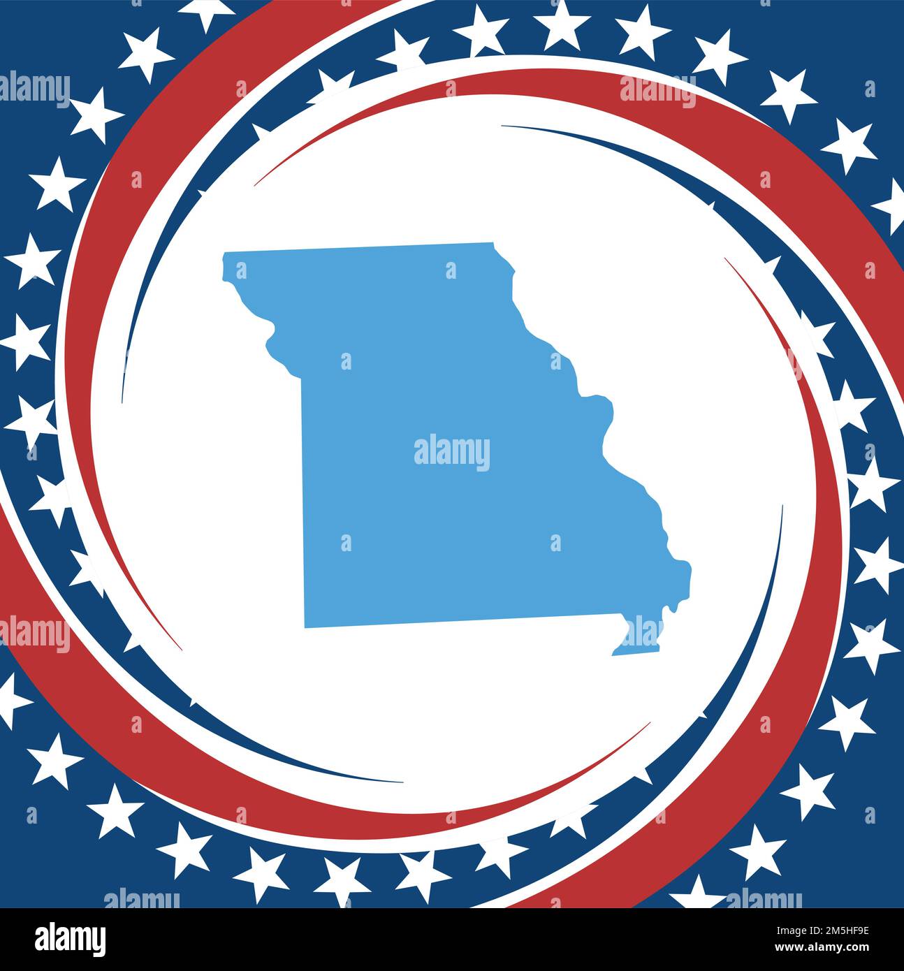Missouri stamp vector vectors hi-res stock photography and images - Alamy