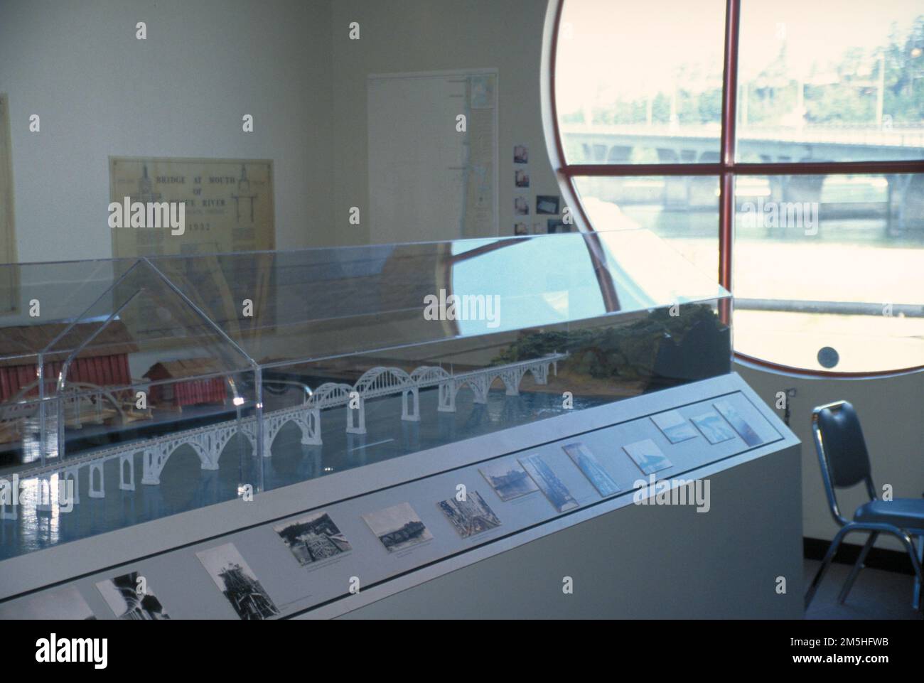 Pacific Coast Scenic Byway - Oregon - The Old Alsea Bay Bridge Model ...