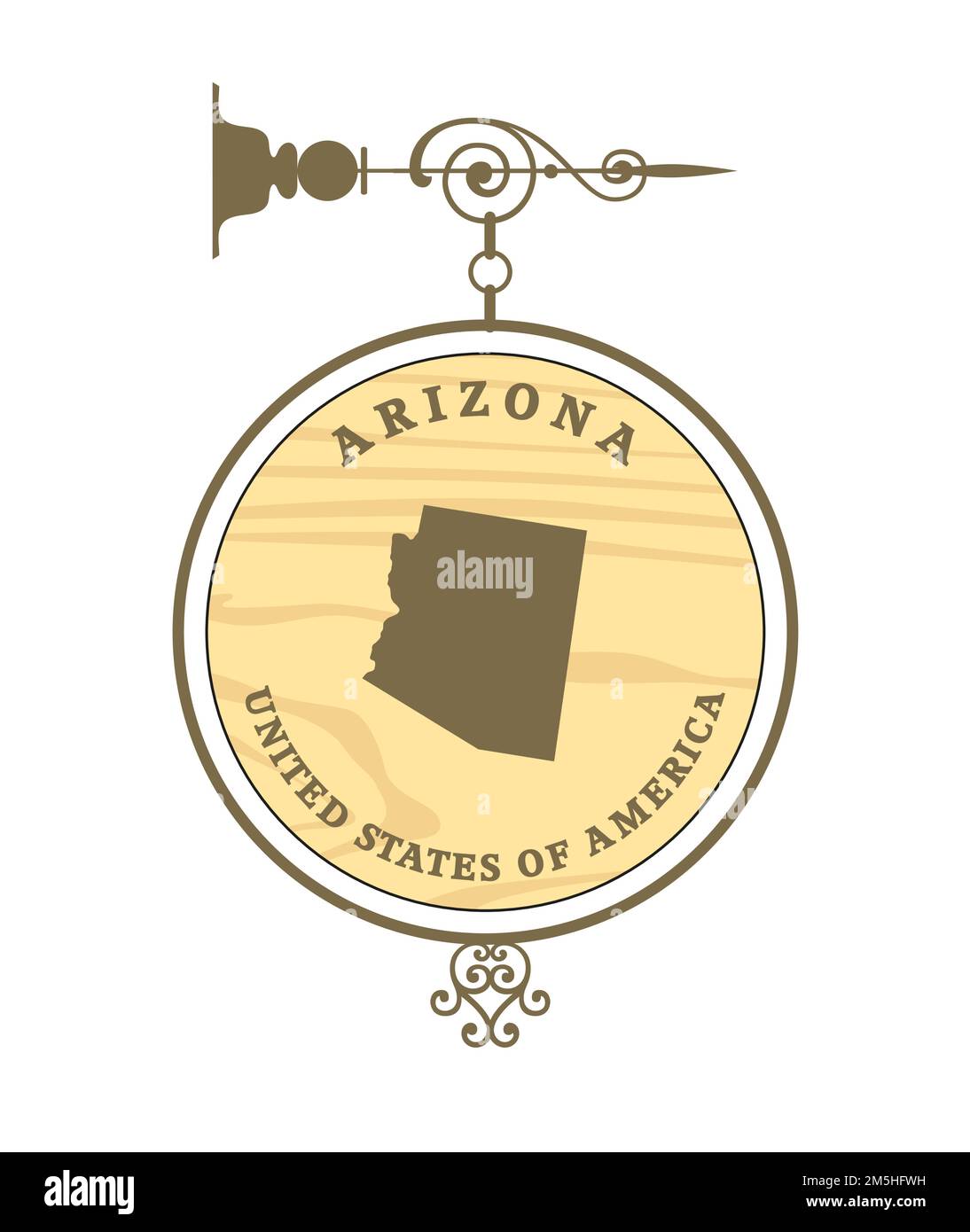 Arizona image Stock Vector Images - Alamy
