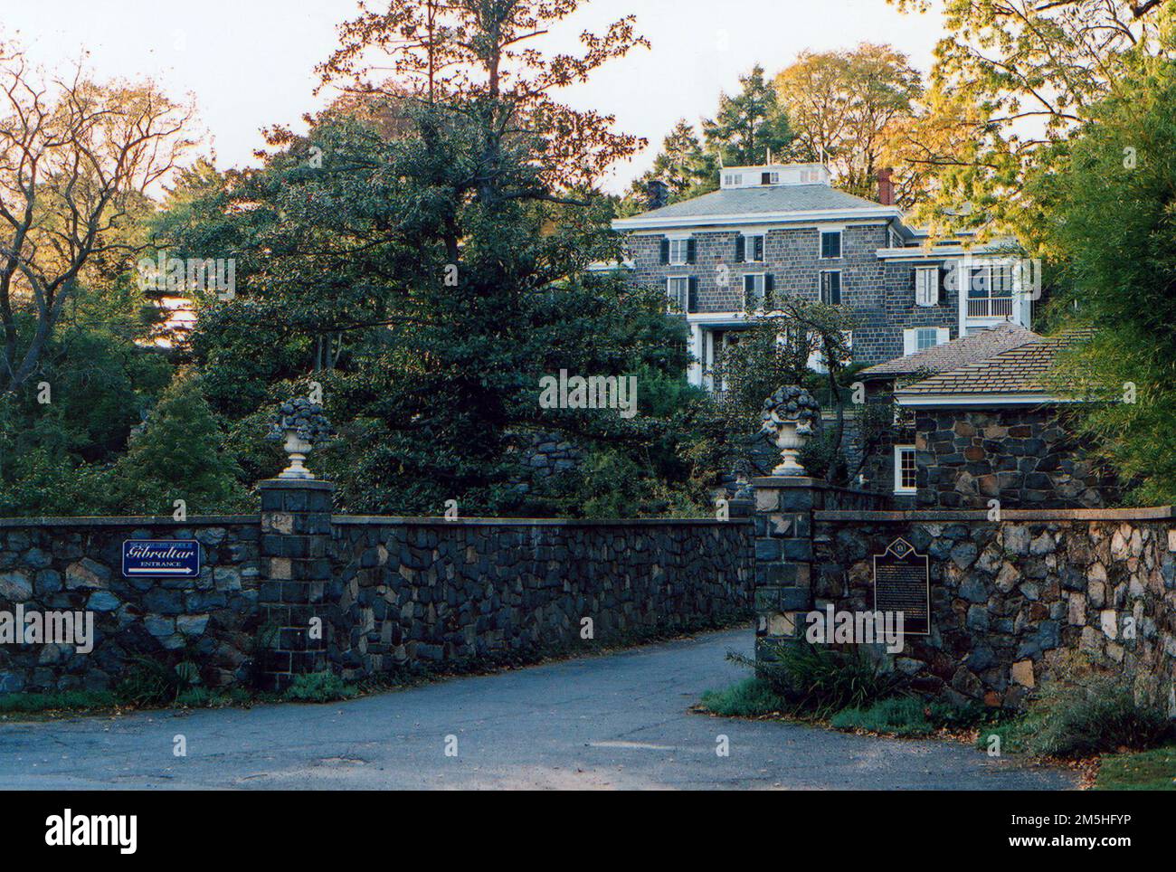 Brandywine Valley Scenic Byway - Gibraltar Mansion and Gardens on Route ...