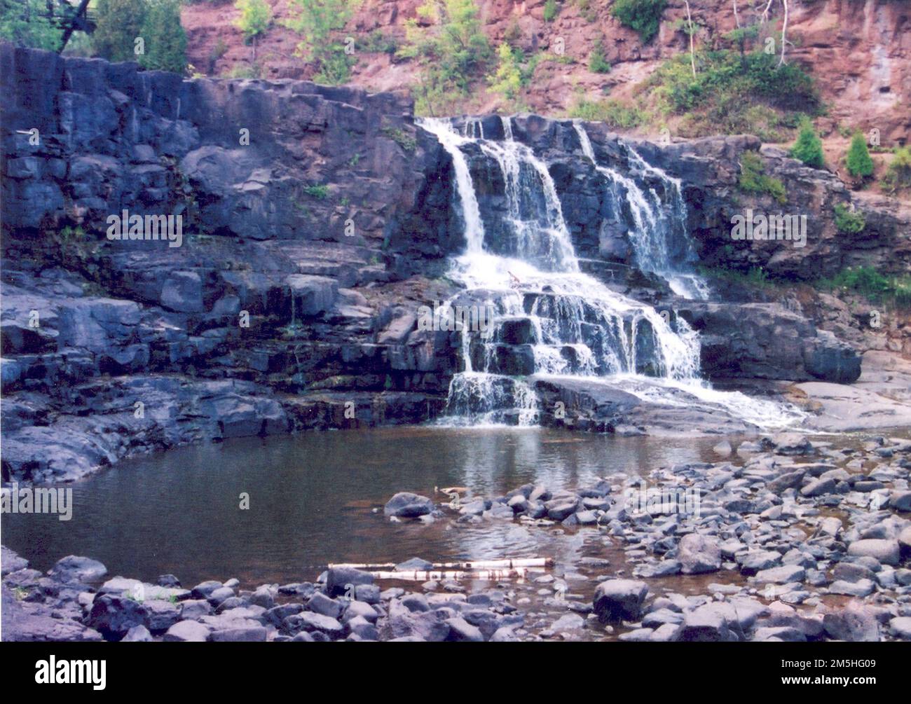 North Shore Scenic Drive - A Lovely View of Gooseberry Falls ...