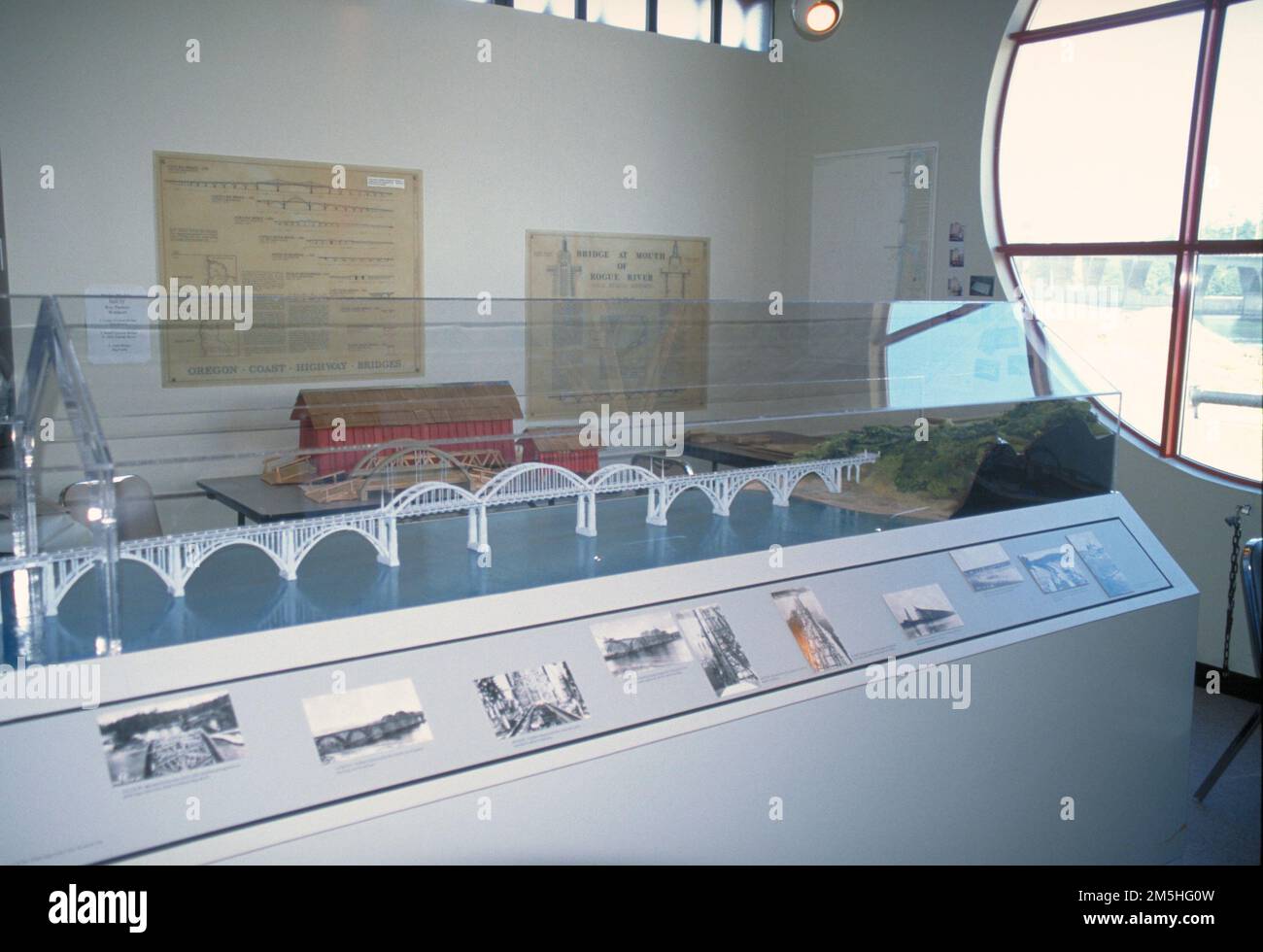 Pacific Coast Scenic Byway - Oregon - The Old Alsea Bay Bridge Model ...