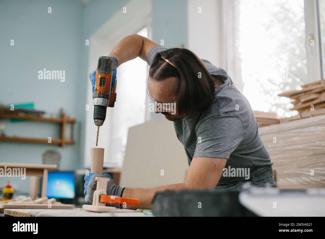 Electrical drill hi-res stock photography and images - Alamy