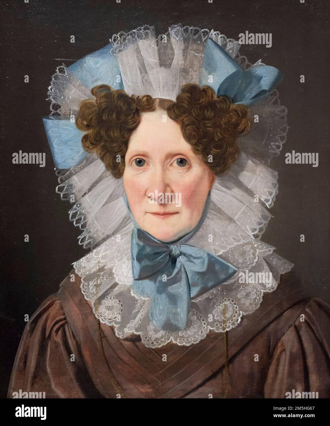 Wilhelm Bendz (1804-1832), Portrait of Antoinette Margarethe von Benzon ...