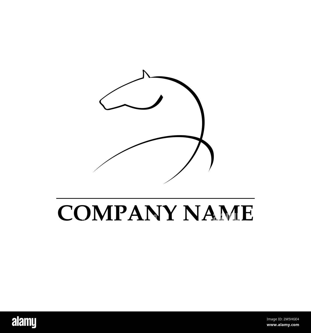Horse symbol vector. Logo design element Stock Vector Image & Art - Alamy