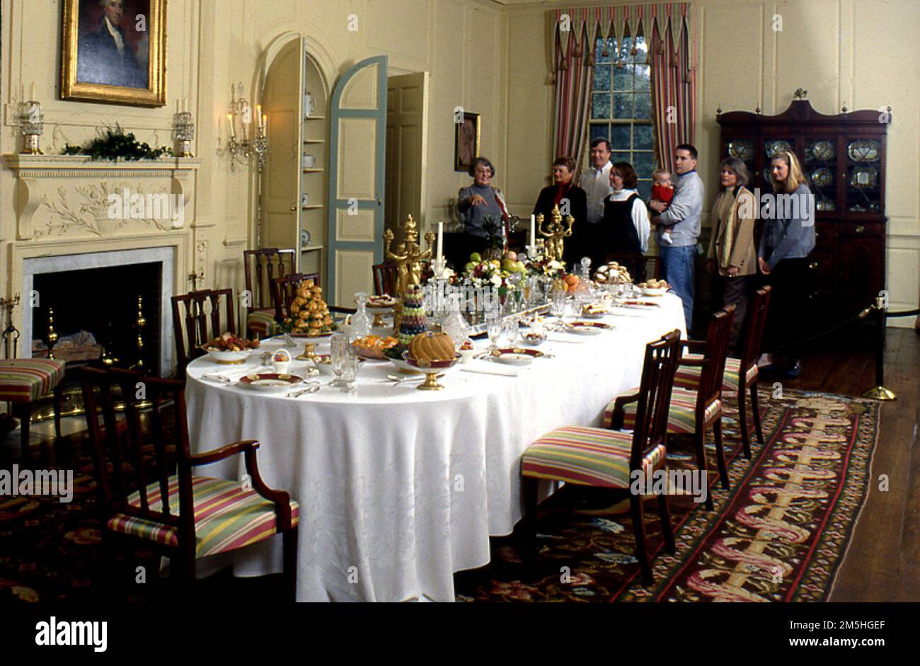 . At Winterthur Mansion, the former home of Henry Francis du Pont, tour ...