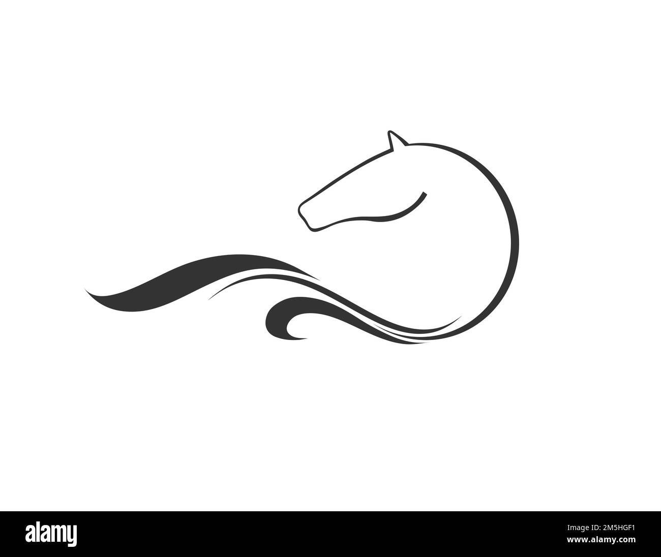 Horse symbol vector. Logo design element Stock Vector Image & Art - Alamy