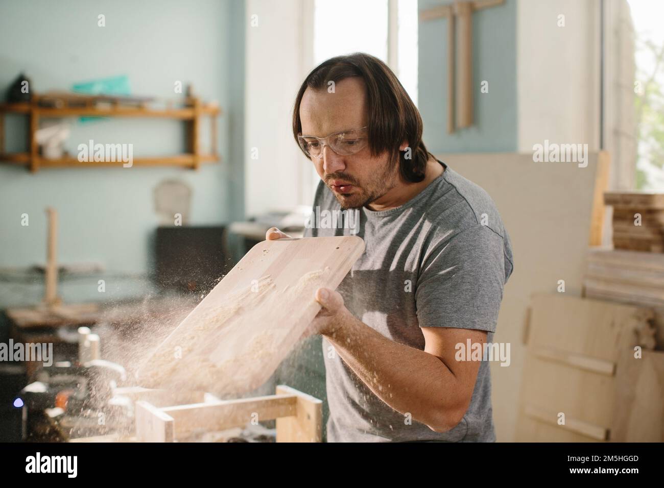 Manual work carpenter photo hi-res stock photography and images - Alamy