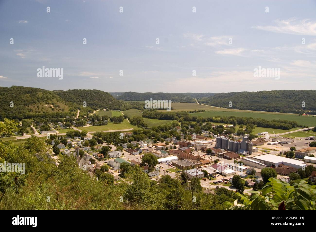 Historic Bluff Country Scenic Byway - View from Magelssen Park Bluff ...